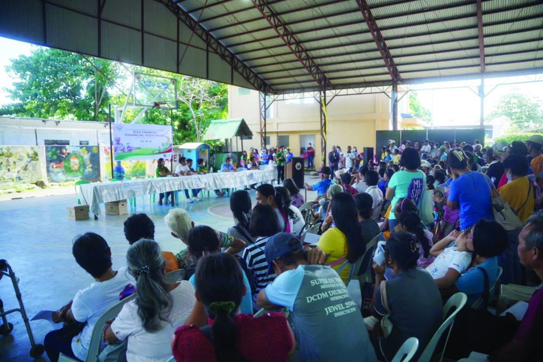 Bago City rice farmers get P21-M aid