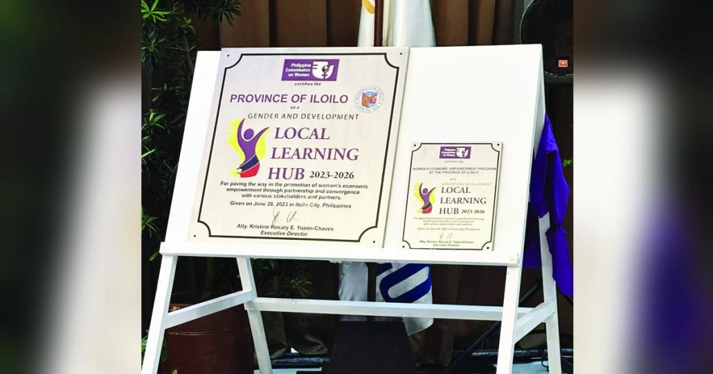 PCW recertifies Iloilo as GAD Local Learning Hub