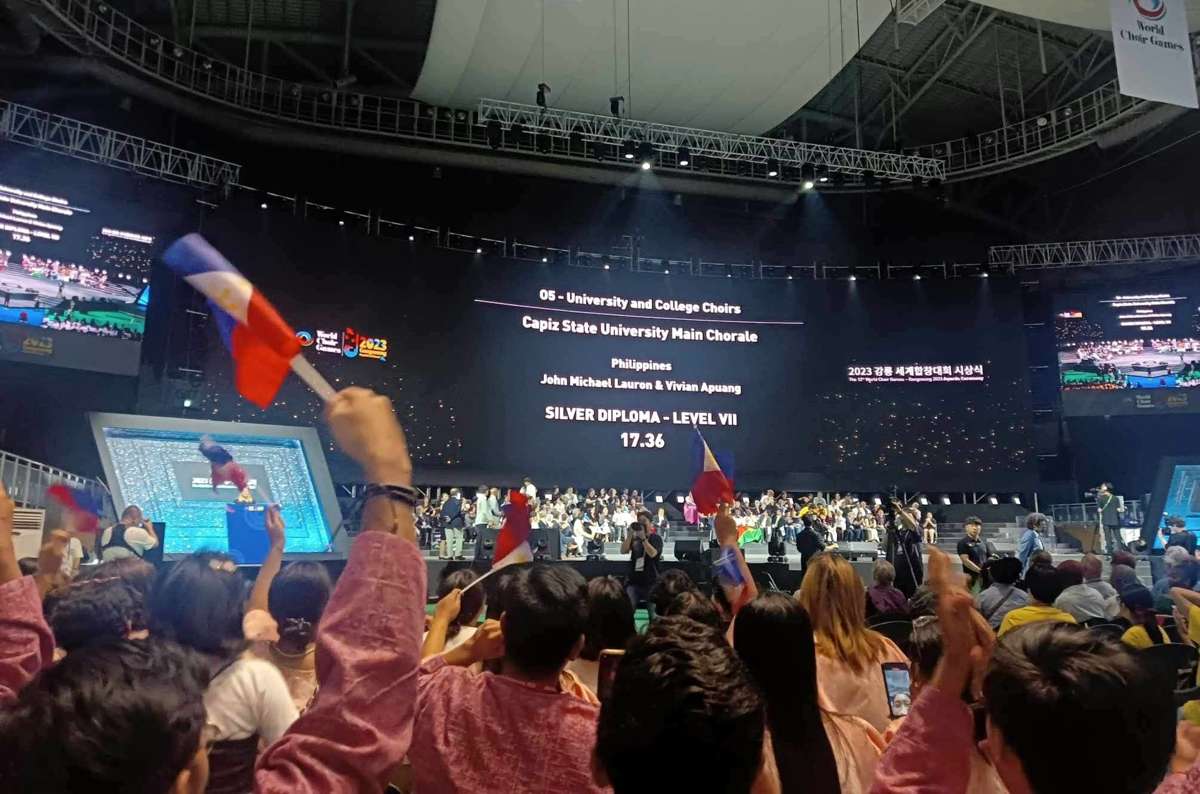 Capiznons win in World Choir Games 2023