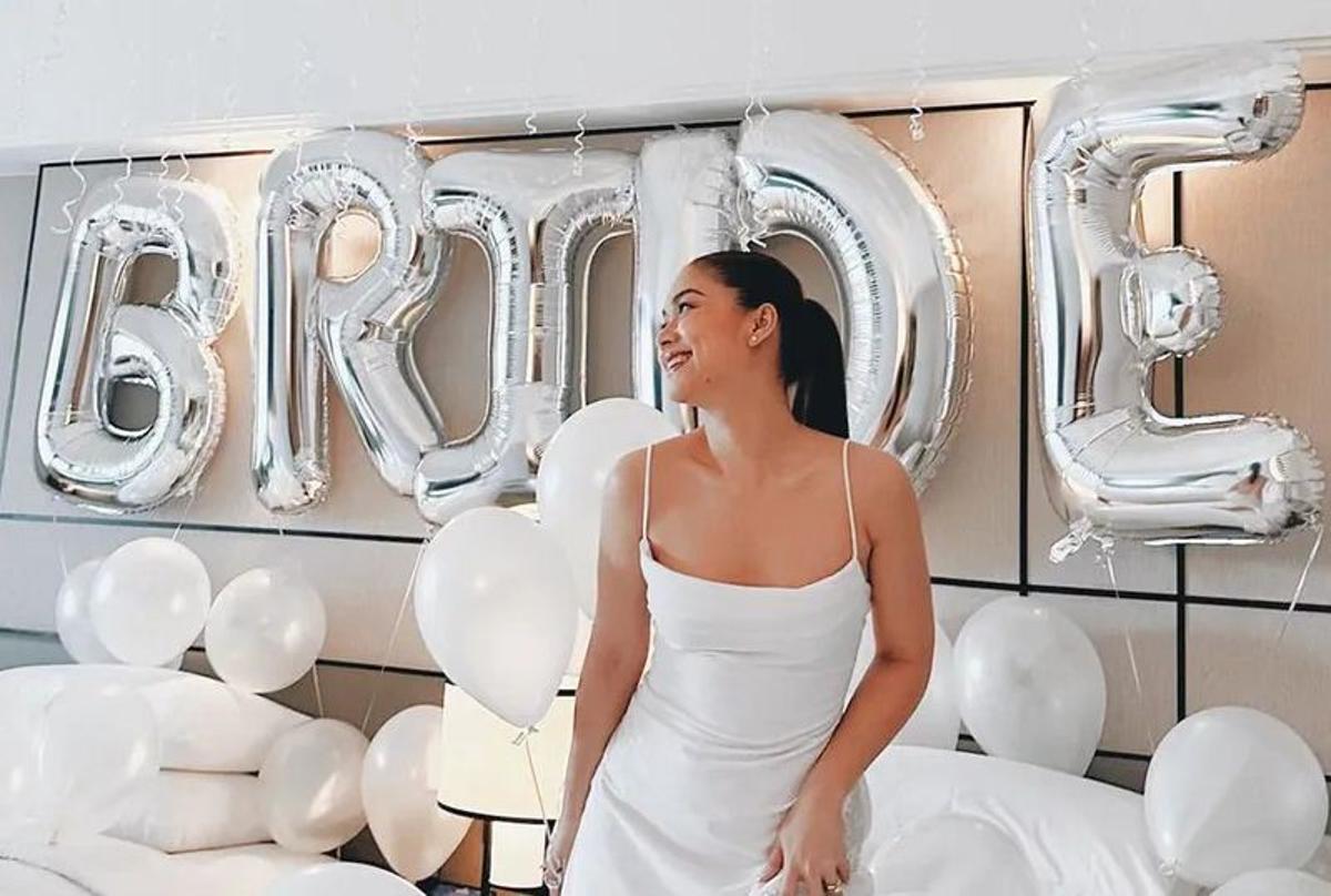 Maja Salvador an excited bride-to-be in new snaps