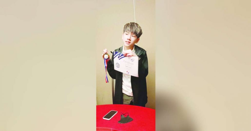 Ilonggo kid wins at int’l math tilt in South Korea