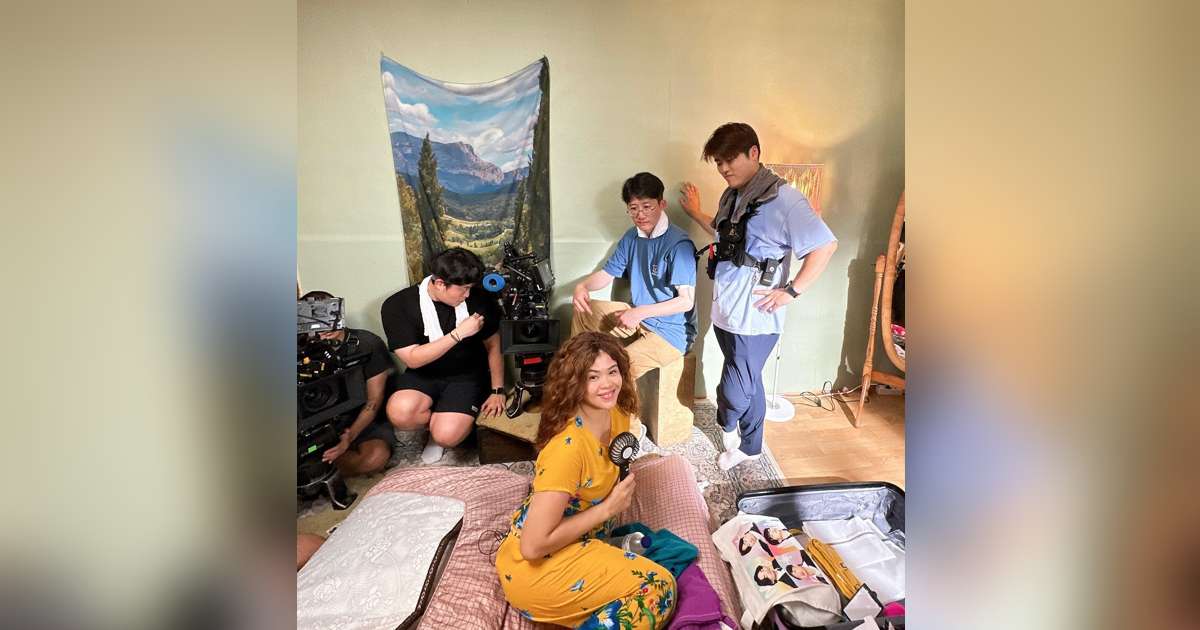 Melai Cantiveros-Francisco films upcoming project in South Korea