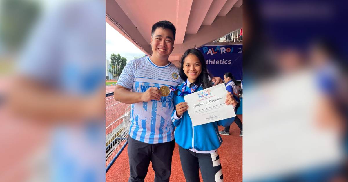 Negrense runner Aguillon bags gold in Palaro 100-meter dash