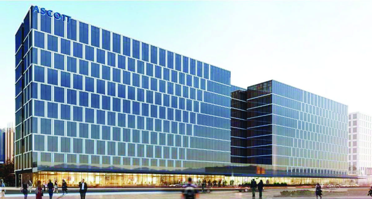 Topping-off conducted for ASCOT-DD Meridian Park