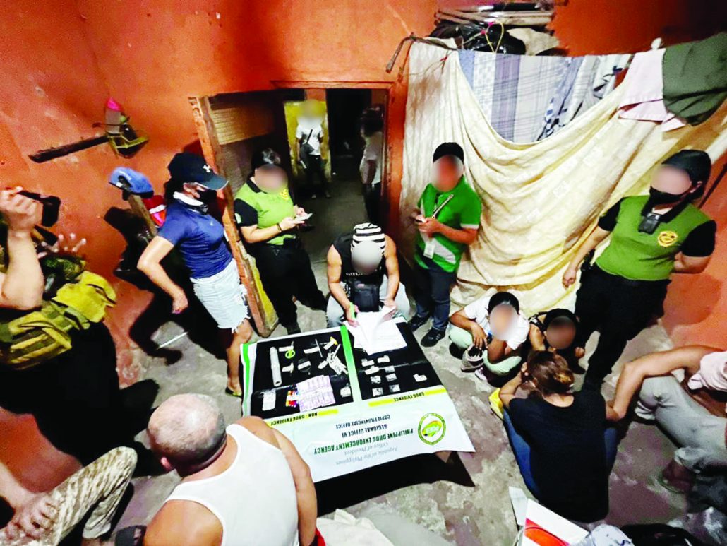 ‘Drug den’ yields 7 suspects, shabu