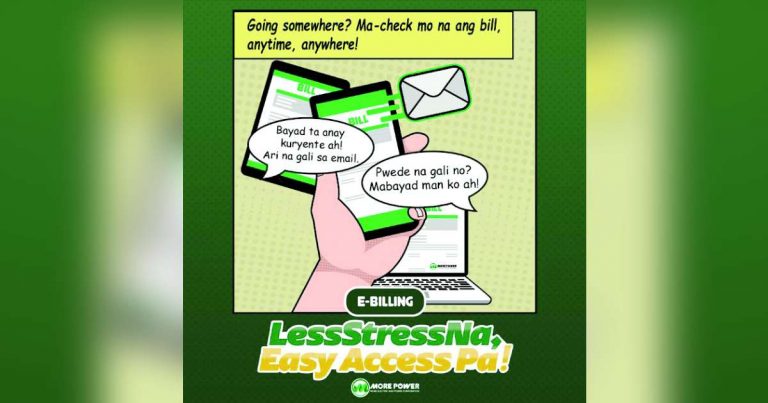 MORE Power unveils enhanced E-Billing Program with exciting raffle promo
