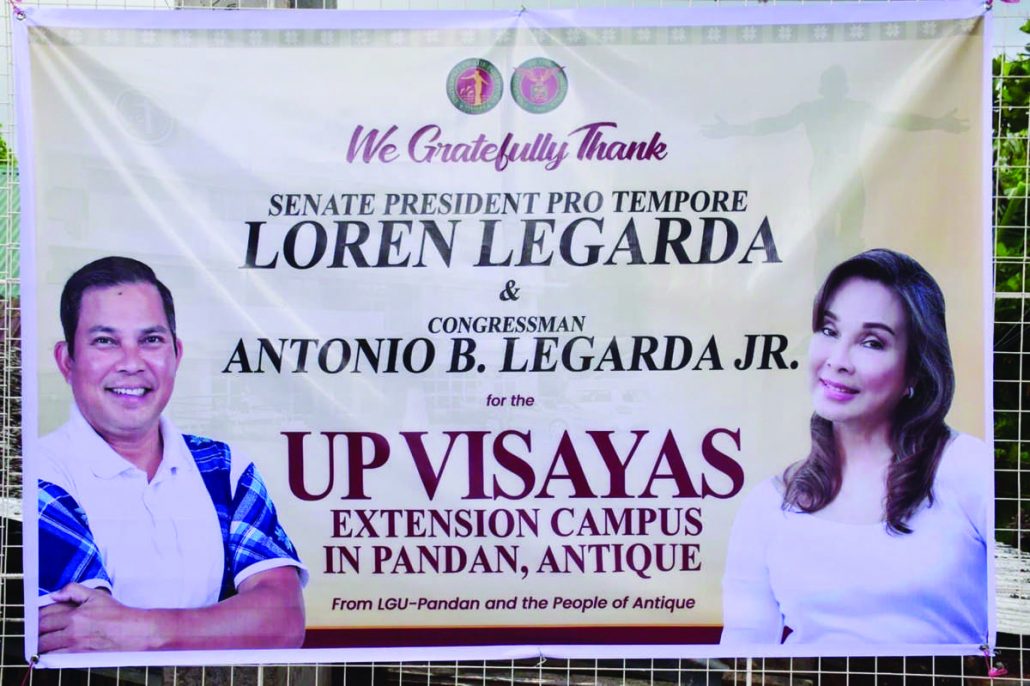 Legarda is an Honorary Doctor of Laws at UP