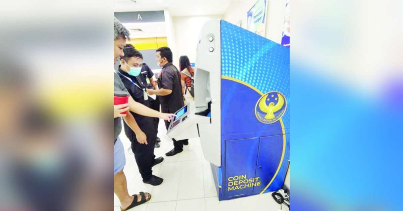 BSP deploys more coin deposit machines