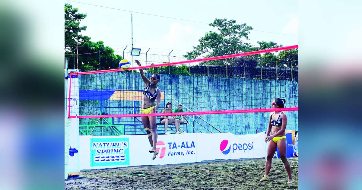UST Golden Tigresses rule Albee Benitez beach volley