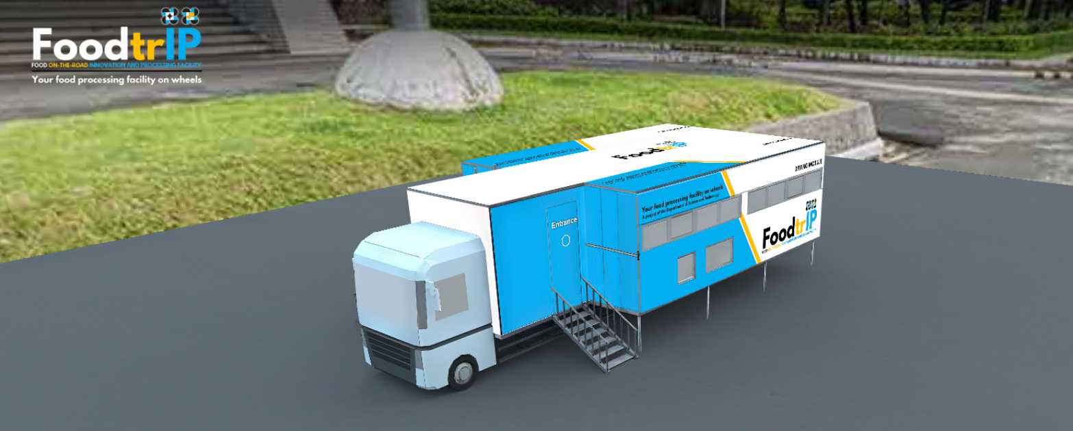 Mobile food processing facility in Iloilo City on Nov. 22-26