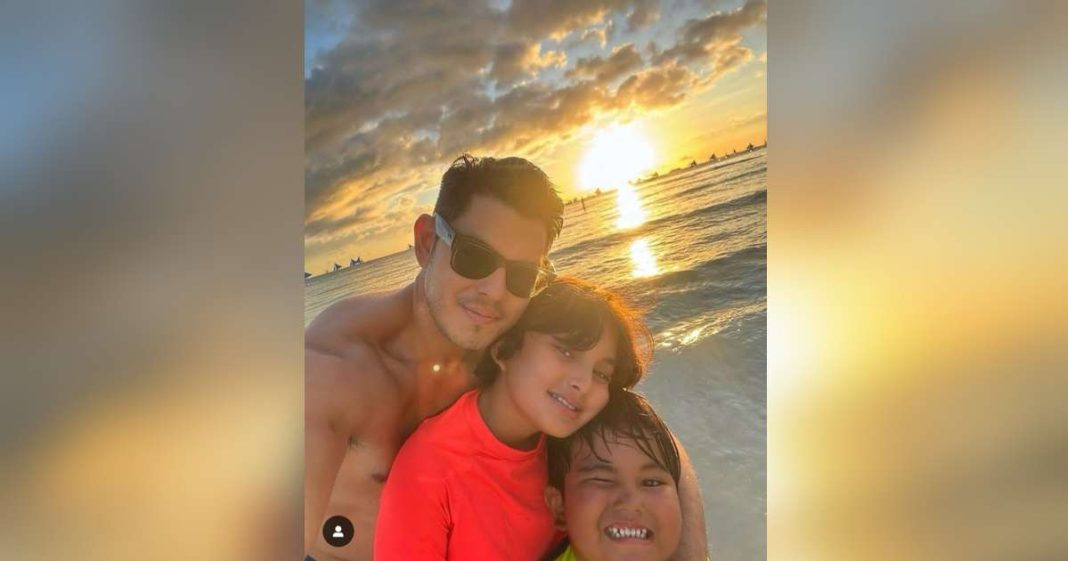 Richard Gutierrez, kids enjoy Boracay getaway sans Sarah Lahbati