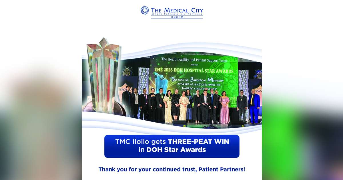 TMC ILOILO GETS THREE-PEAT WIN IN DOH STAR AWARDS