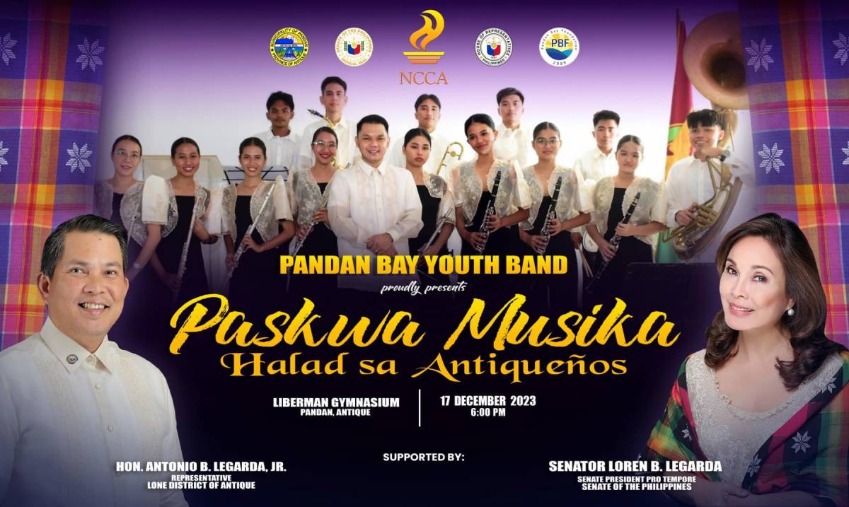 Legarda honors Antiqueño talents through first-ever ‘Paskwa Musika ...