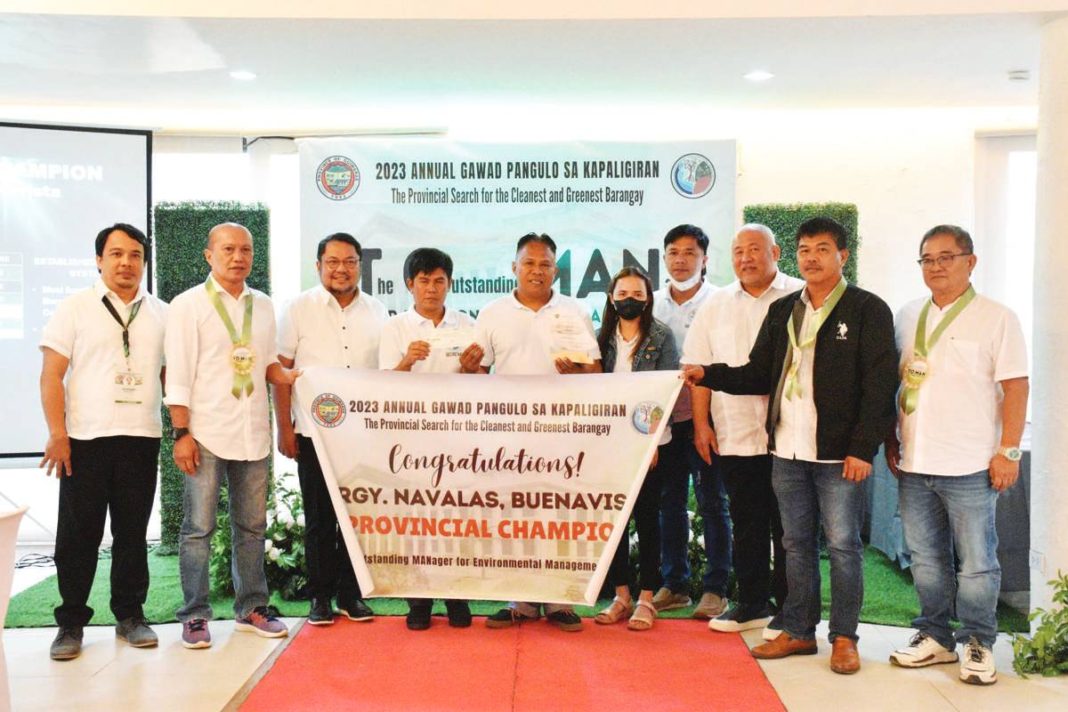 Navalas is cleanest and greenest barangay in Guimaras