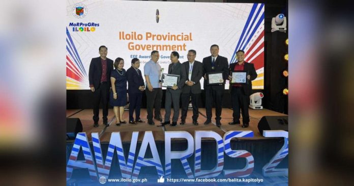 Iloilo province wins DOE Energy Efficiency Excellence Award
