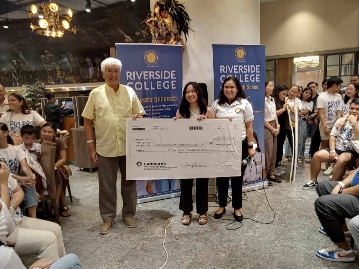 Riverside College graduate tops PT Licensure Exam; Throws buffet party ...