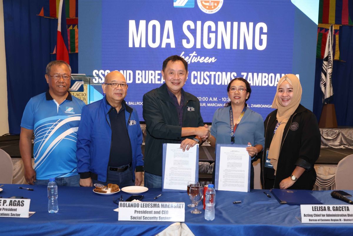 SSS signs MOA with BOC Region IX for social security coverage of Job ...