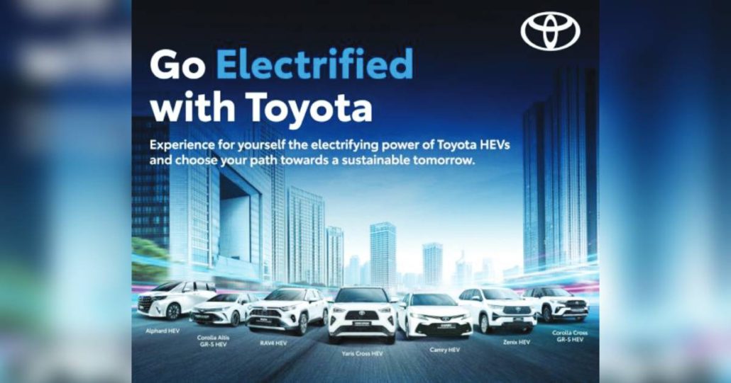 Test drive Toyota electrified vehicles this weekend at BGC