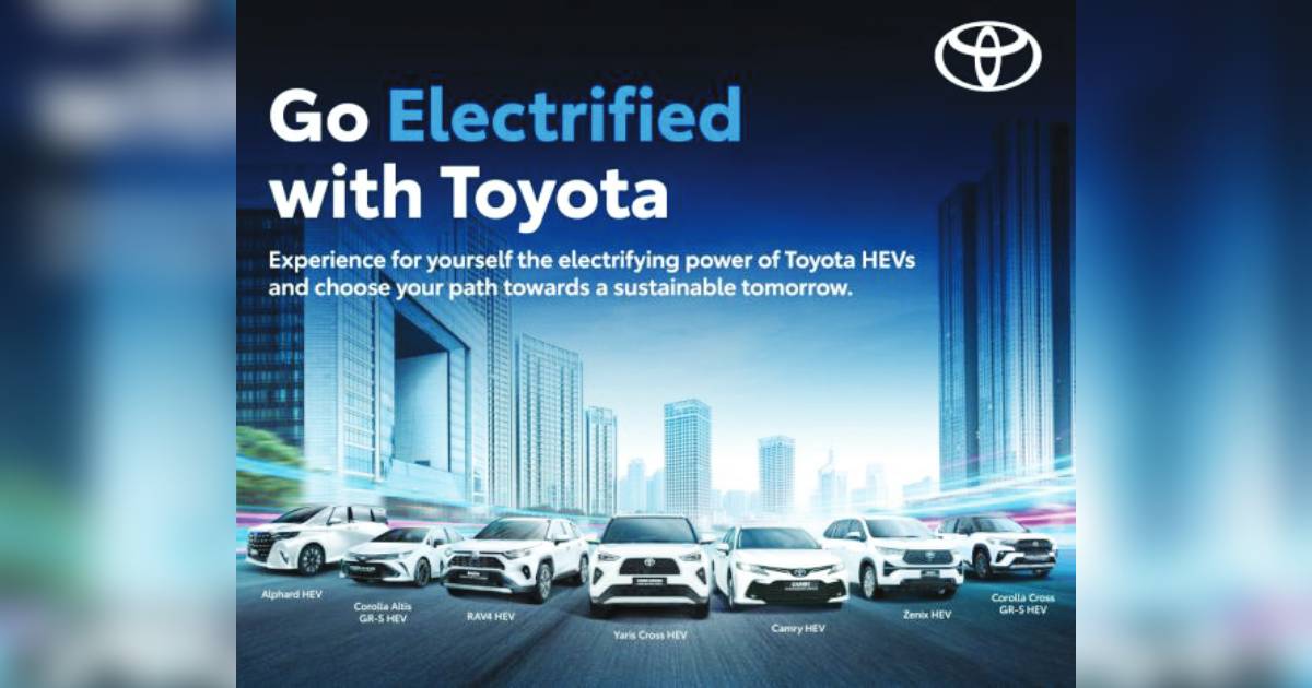 Test drive Toyota electrified vehicles this weekend at BGC