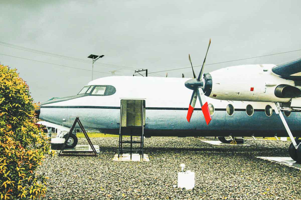 PAF turns over retired aircraft to Silay LGU