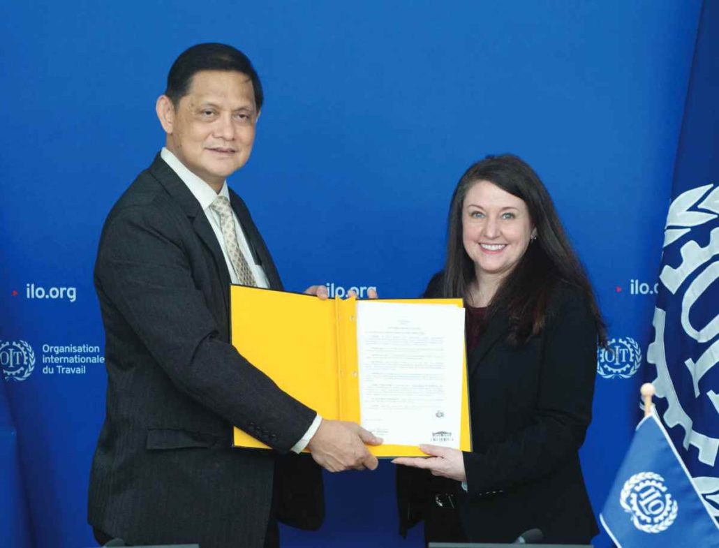 PH is first Asian country to ratify ILO Convention 190
