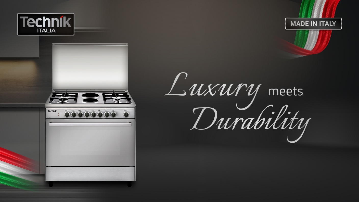 Experience Italian Sophistication with Technik Italia Cooking Ranges