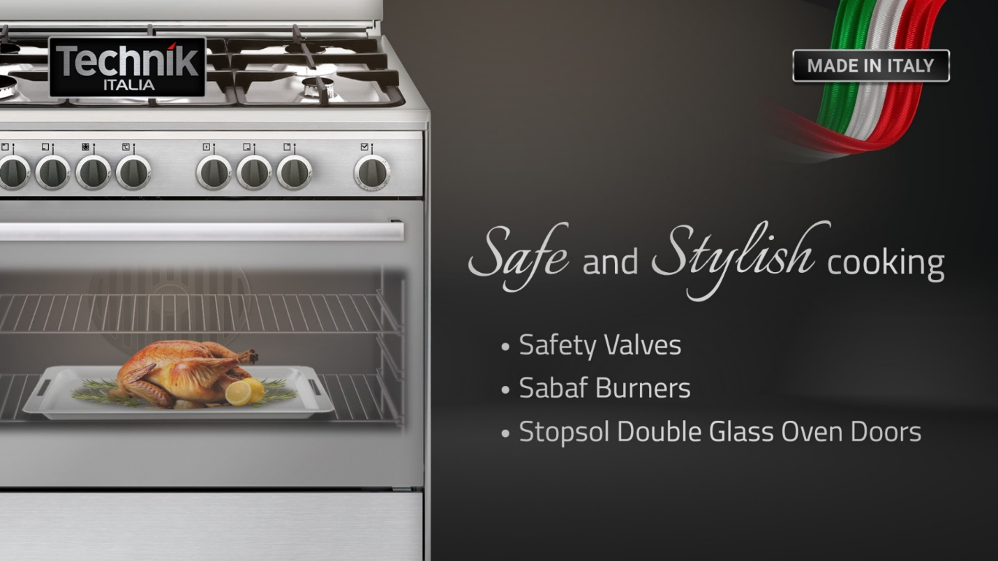Experience Italian Sophistication with Technik Italia Cooking Ranges