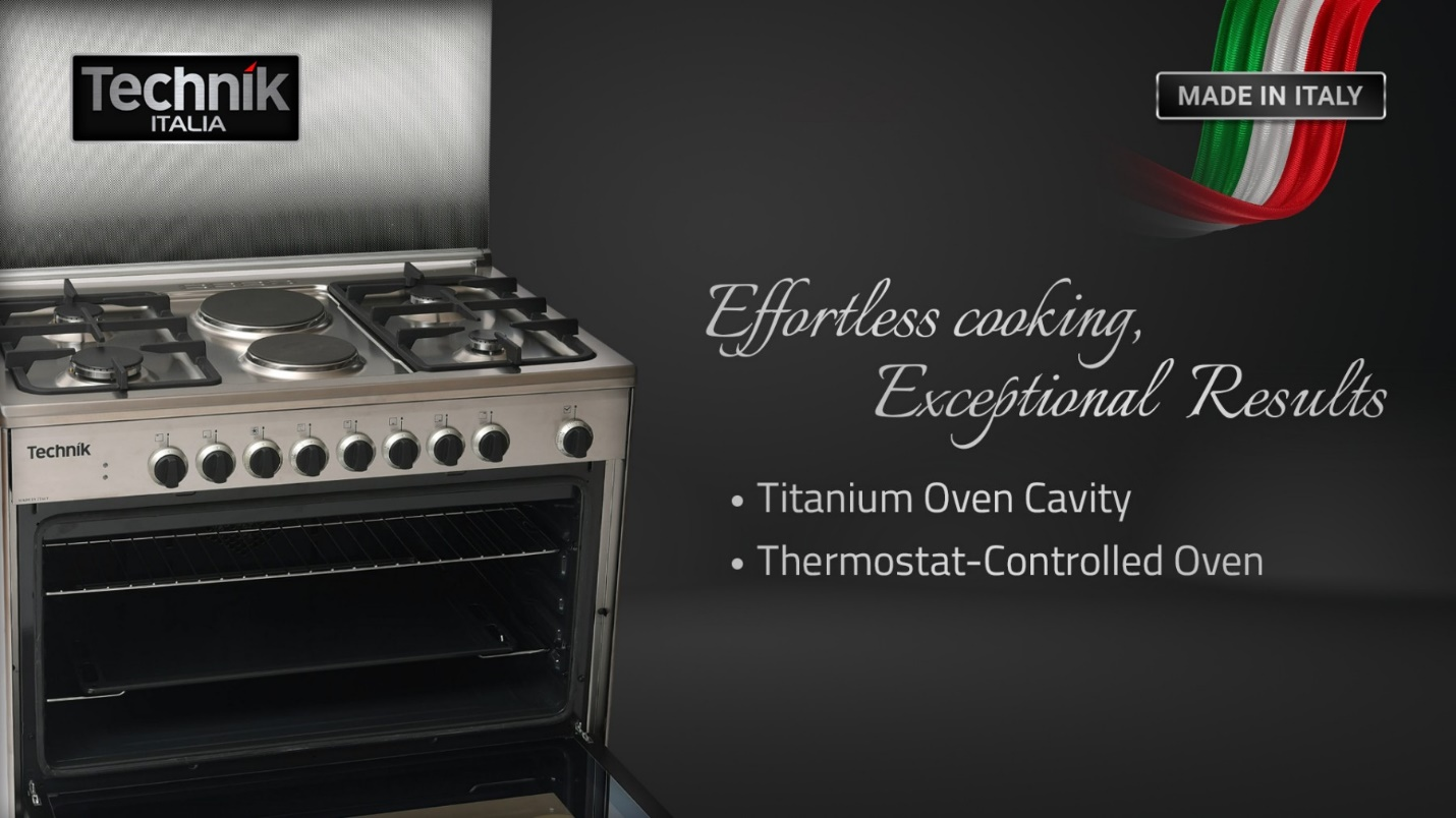 Experience Italian Sophistication with Technik Italia Cooking Ranges