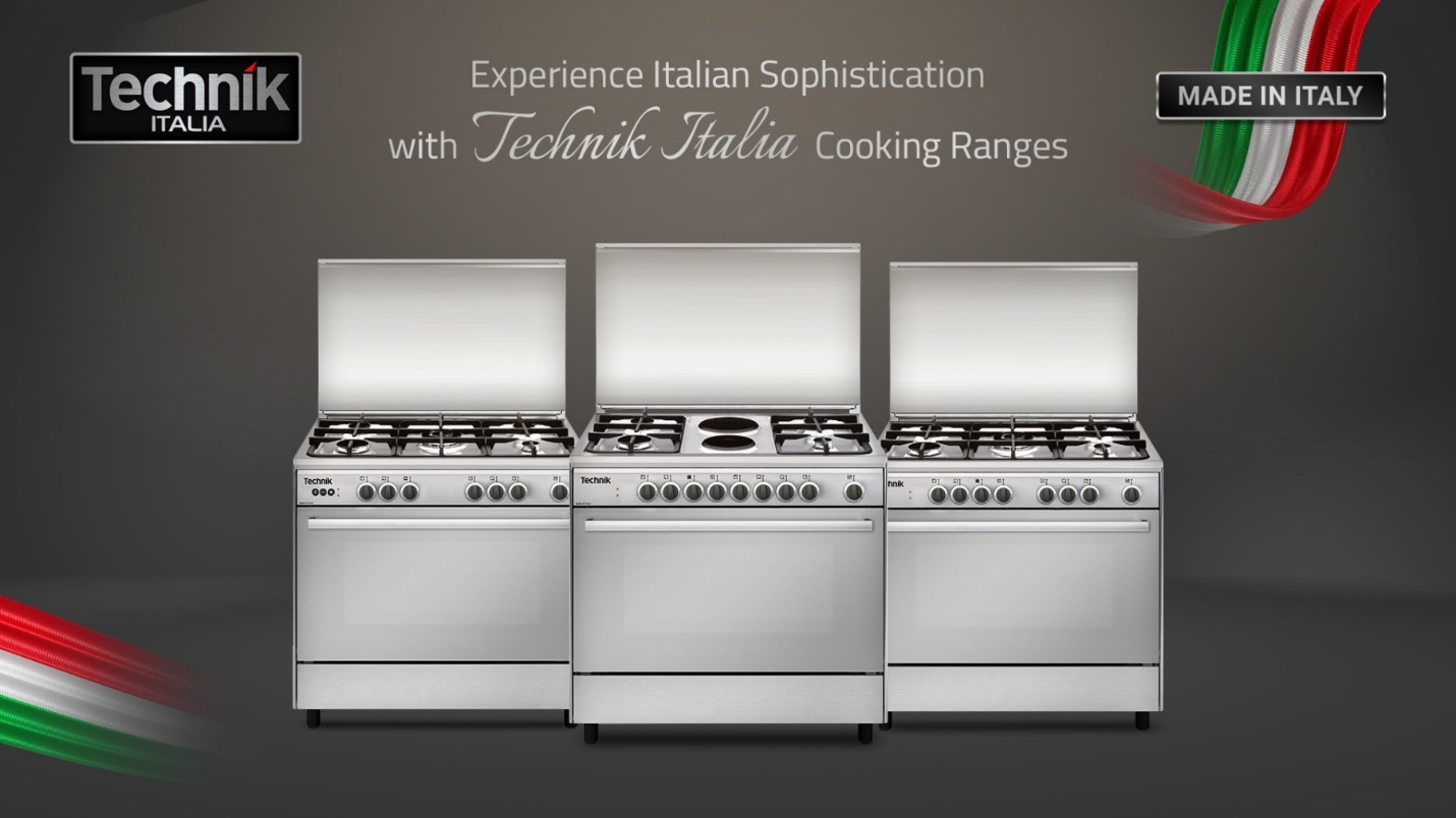 Experience Italian Sophistication with Technik Italia Cooking Ranges