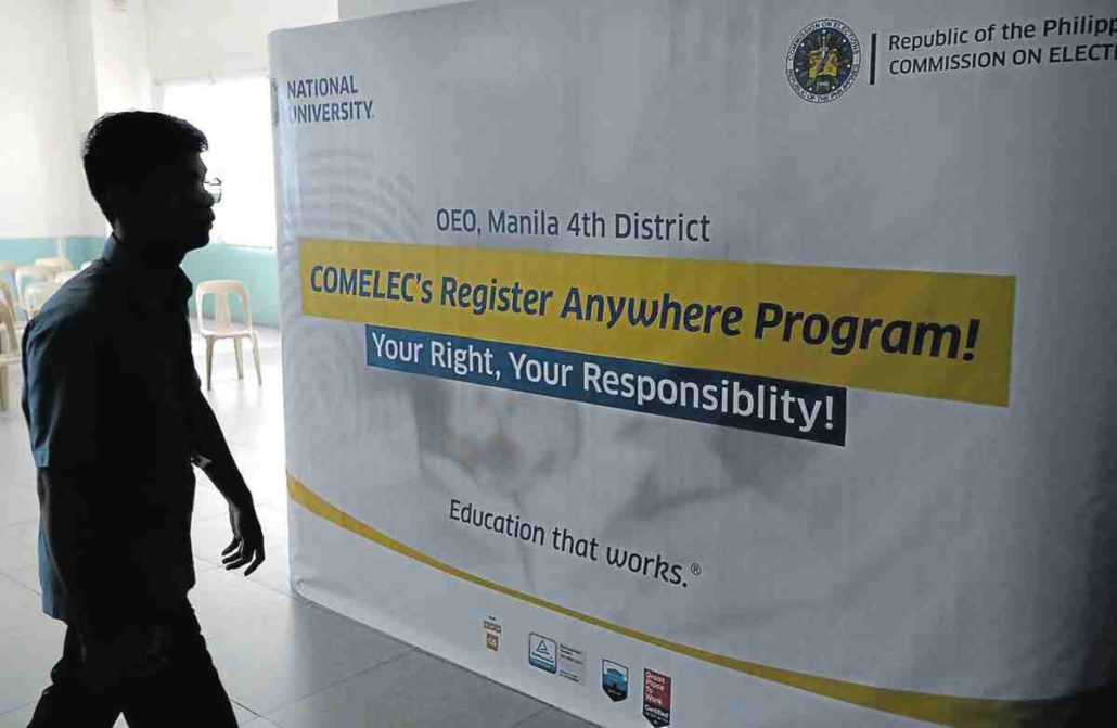 Comelec registration reaches over one million new voters