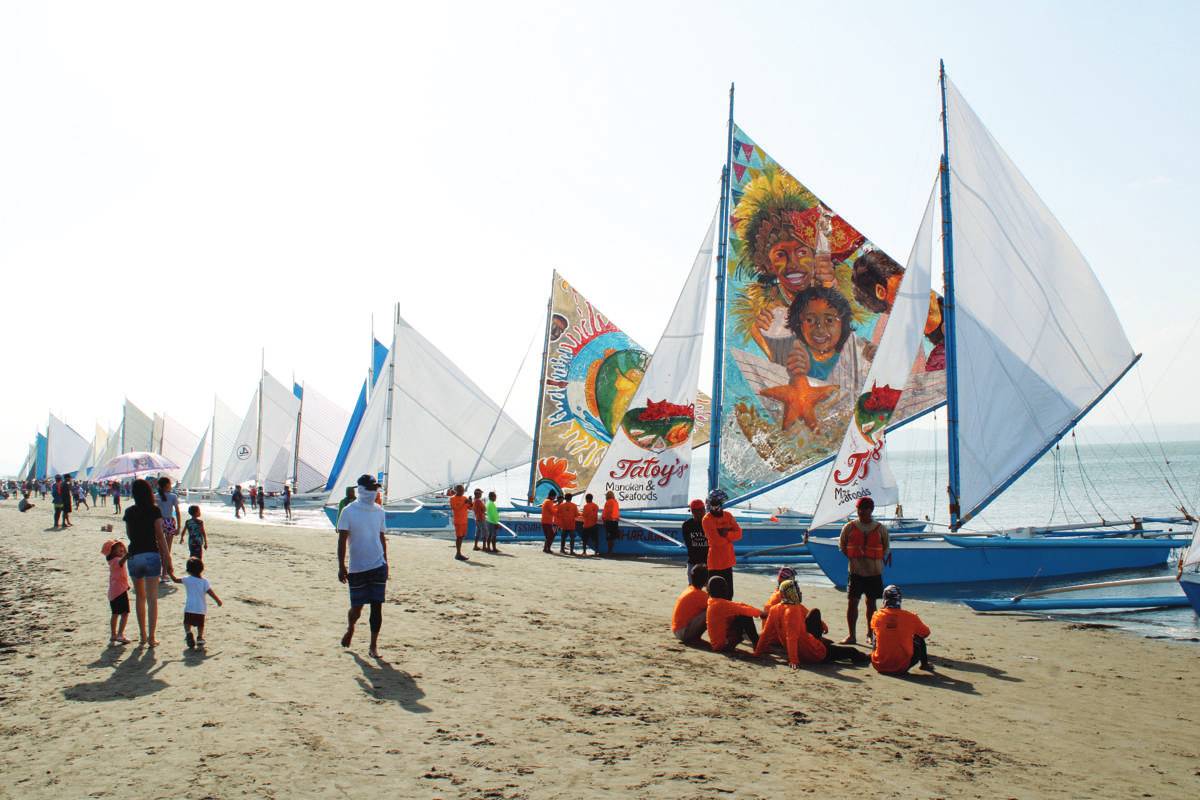40 ‘paraw’ sailors ready to sail