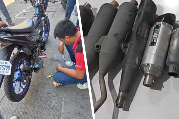 Treñas declares ‘war’ on modified mufflers
