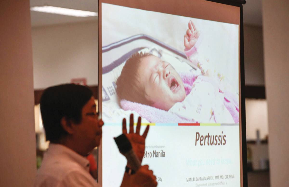 Pertussis outbreak under control – DOH