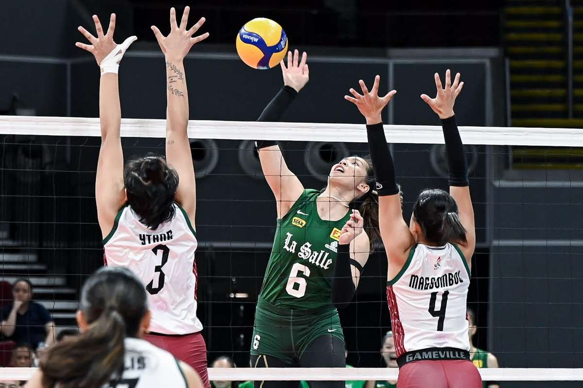UAAP WOMEN’S VOLLEYBALL: Malaluan steps up as DLSU crushes UP