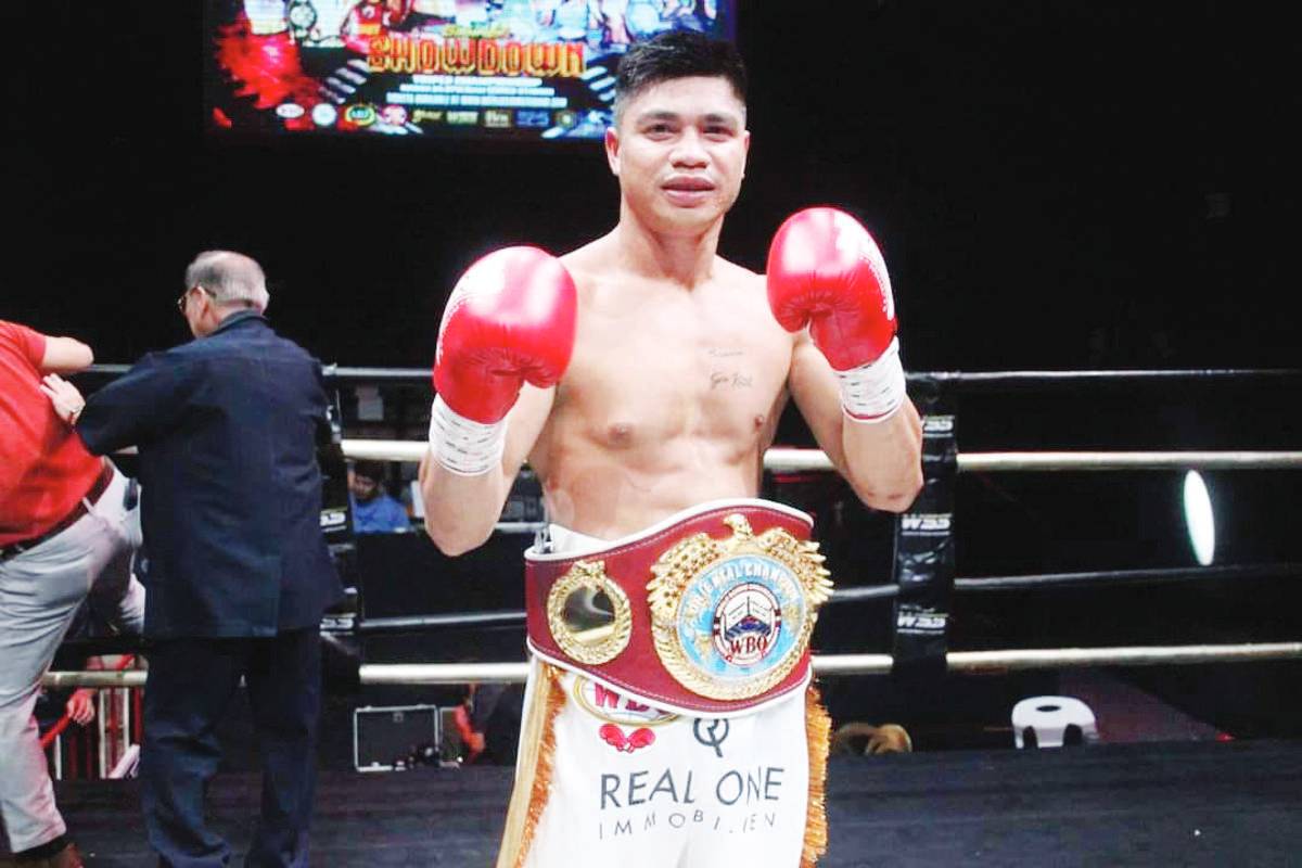 Negrense boxer Montano claims WBO Oriental belt