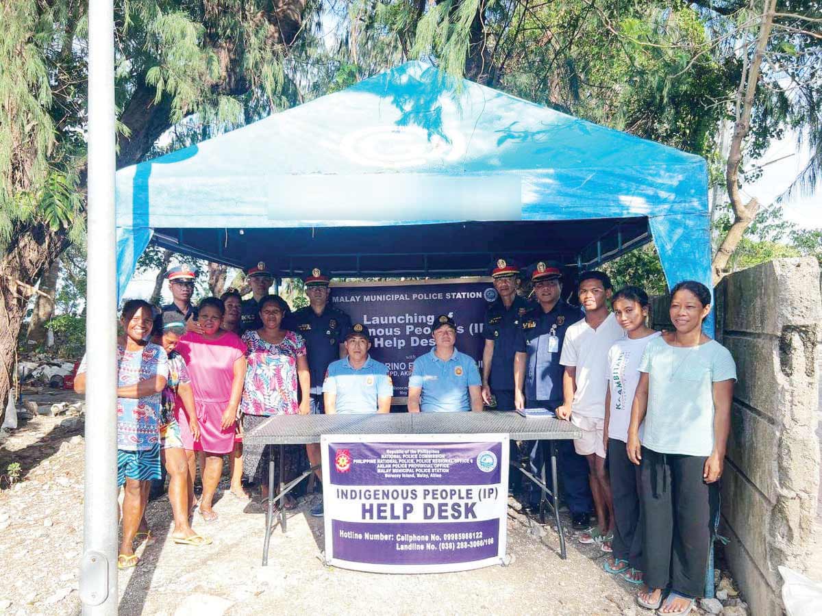 Aklan PPO launches IP help desk in Malay