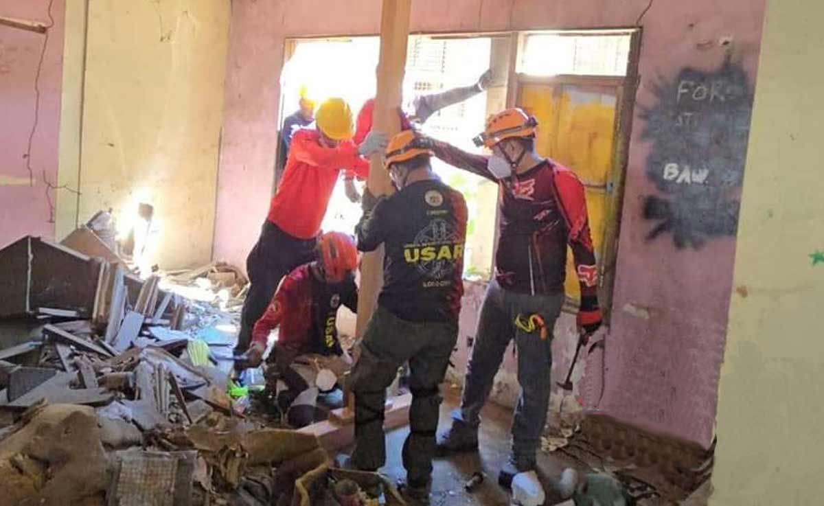 CDRRMO personnel trained on collapse building rescue ops