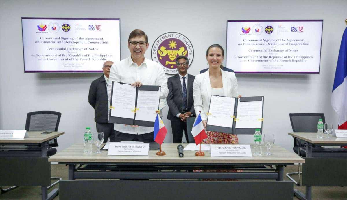 PH, France sign accord on financial, dev't cooperation