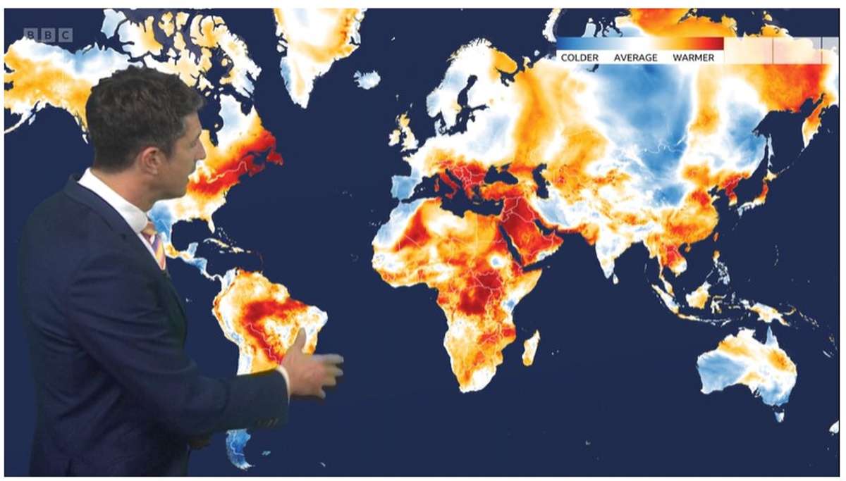 Extreme temperatures hit countries around the world