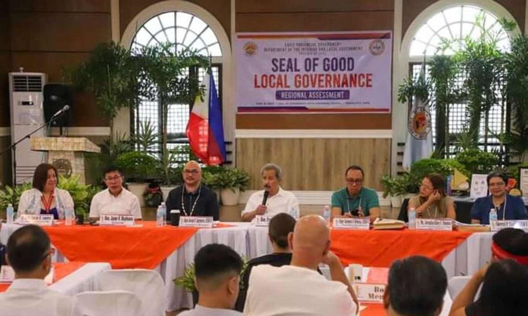 Capiz gov’t aiming to win Seal of Good Local Governance award