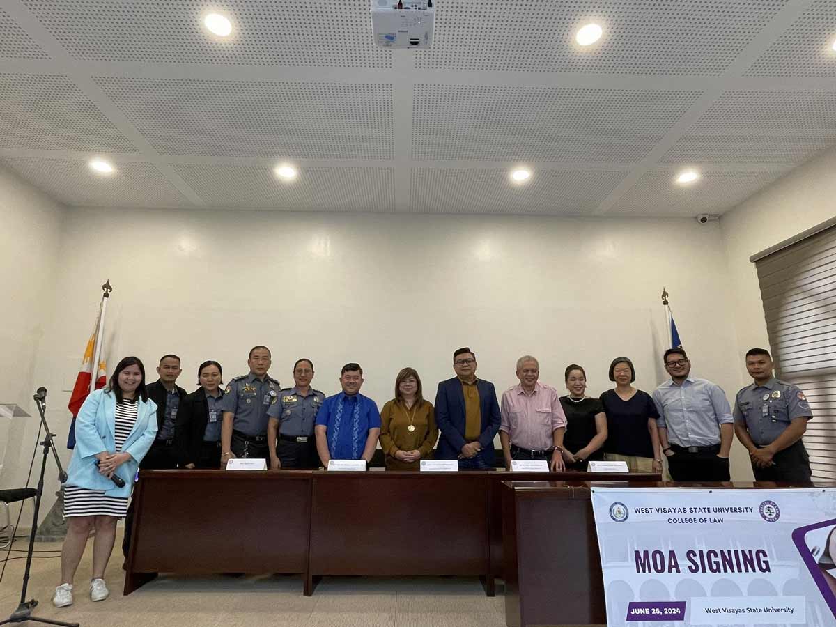 WVSU College of Law Continues its Advocacy: Signs MOA with BJMP, WVSUMC ...