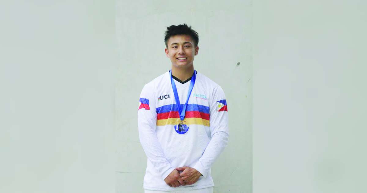 Ilonggo cyclist Patrick Coo clinches silver medal in Asian BMX racing