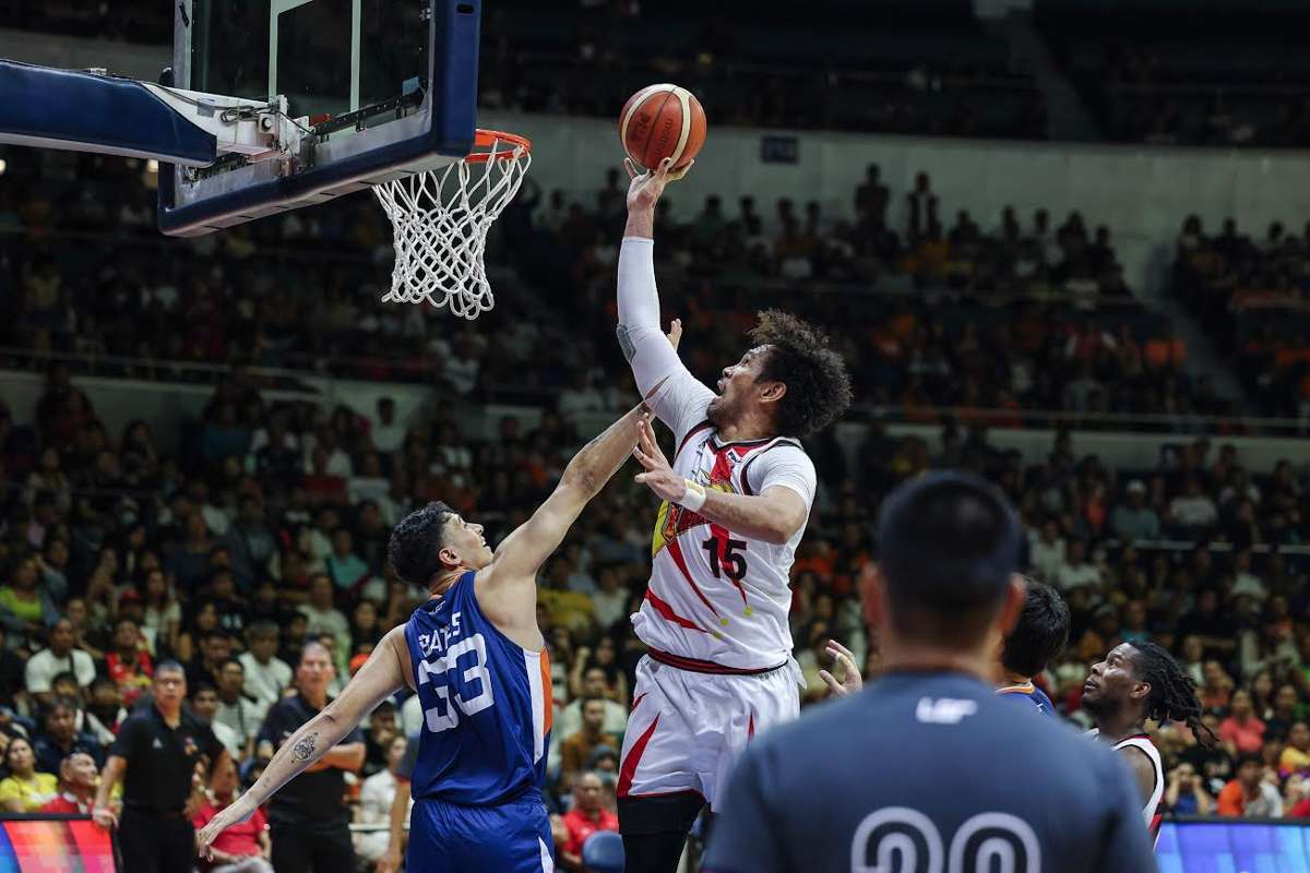 San Mig holds off Meralco to ties PBA finals at 2-2