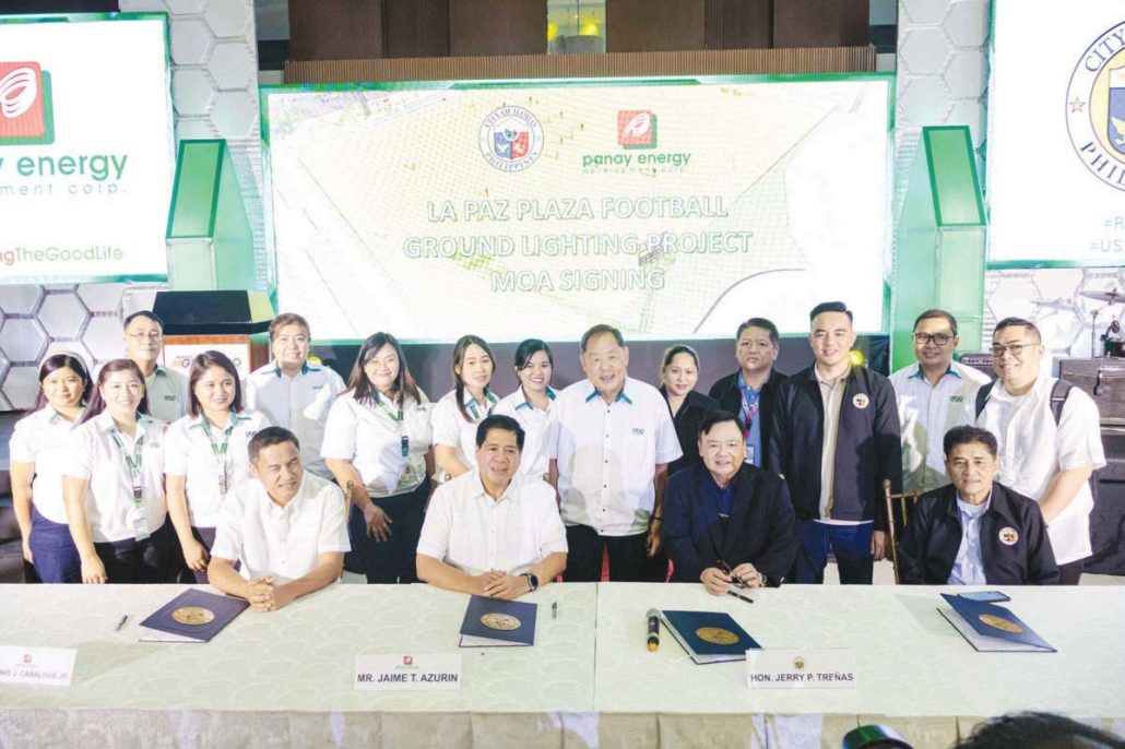 PEDC, Iloilo City Gov’t partner for La Paz plaza football ground lighting