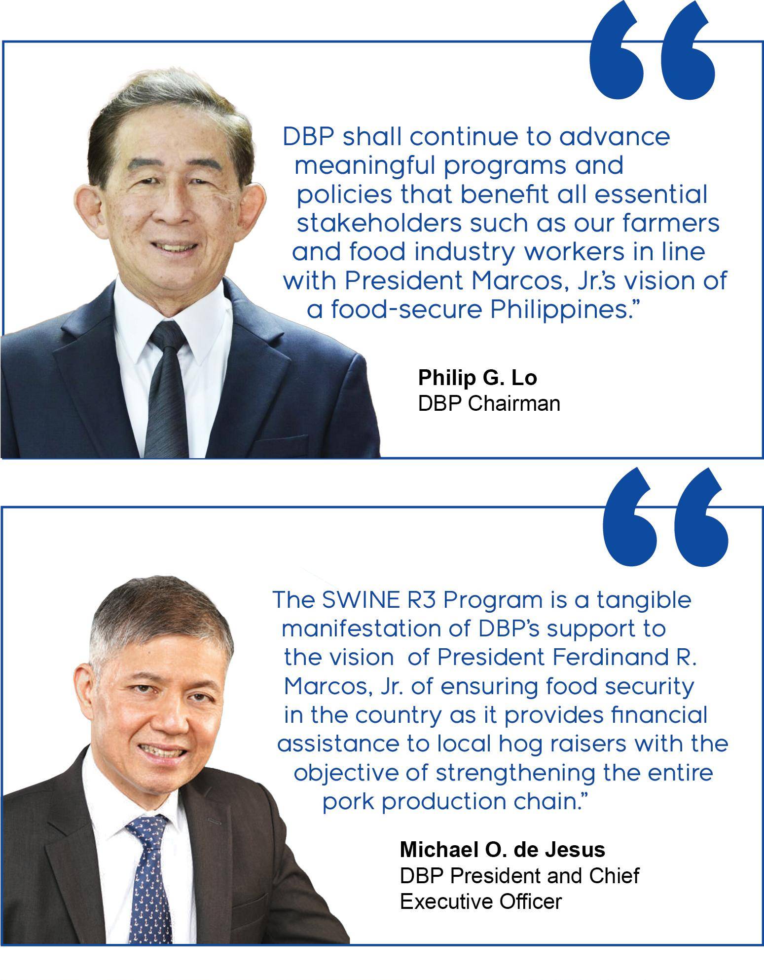 DBP ramps up support to local hog industry