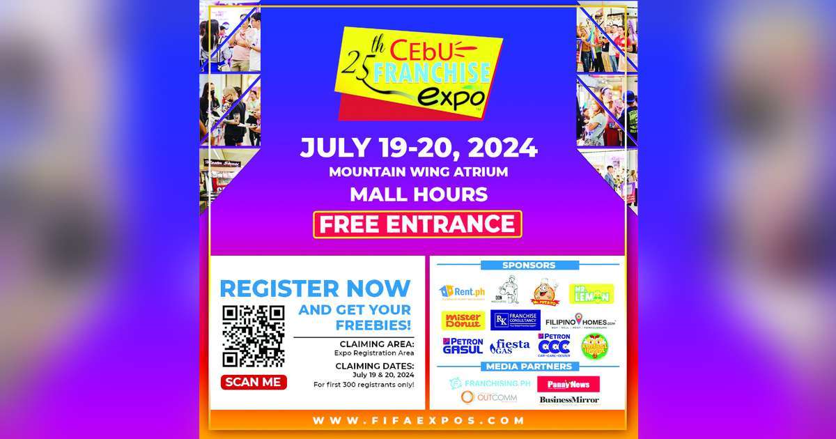 Cebu Franchise Expo celebrates 25th anniversary with grand showcase of ...