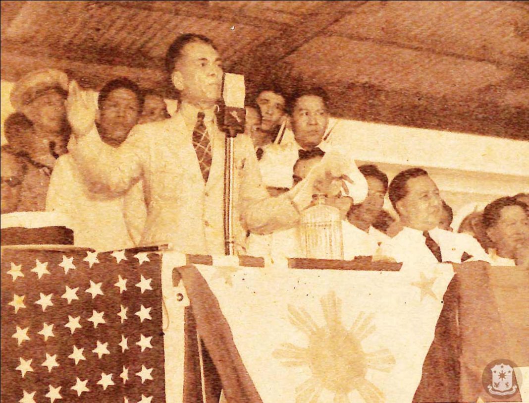 What did President Quezon say to the Ilonggos?
