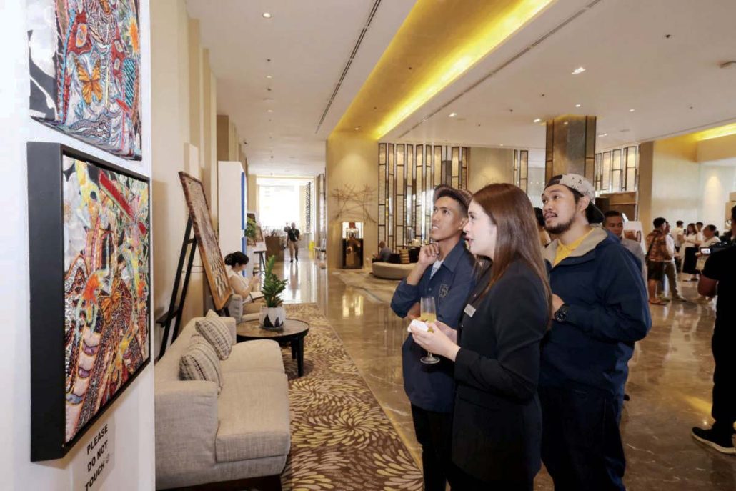 Charity exhibit featuring Iloilo artists opens at Courtyard by Marriott