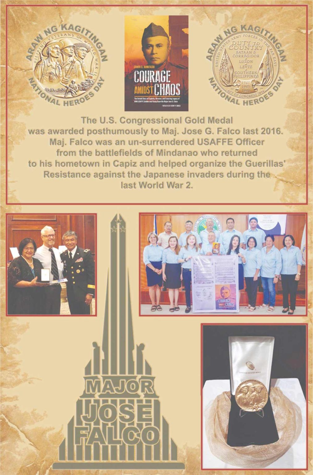 WWII veteran Major Jose Falco Sr. honored as unsung hero of Tapaz