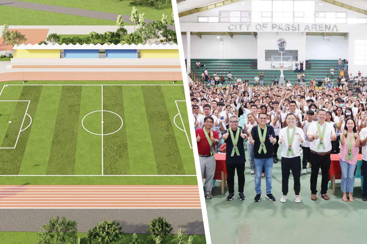USWAG ILONGGO BOOSTS SPORTS & EDUCATION: P80-M sports complex breaks ...